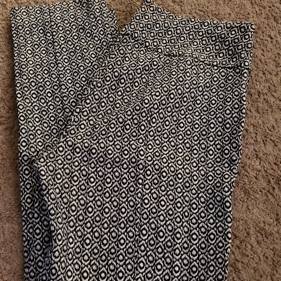 Elliott Lauren | Pants & Jumpsuits | Elliott Lauren Black White Print ...